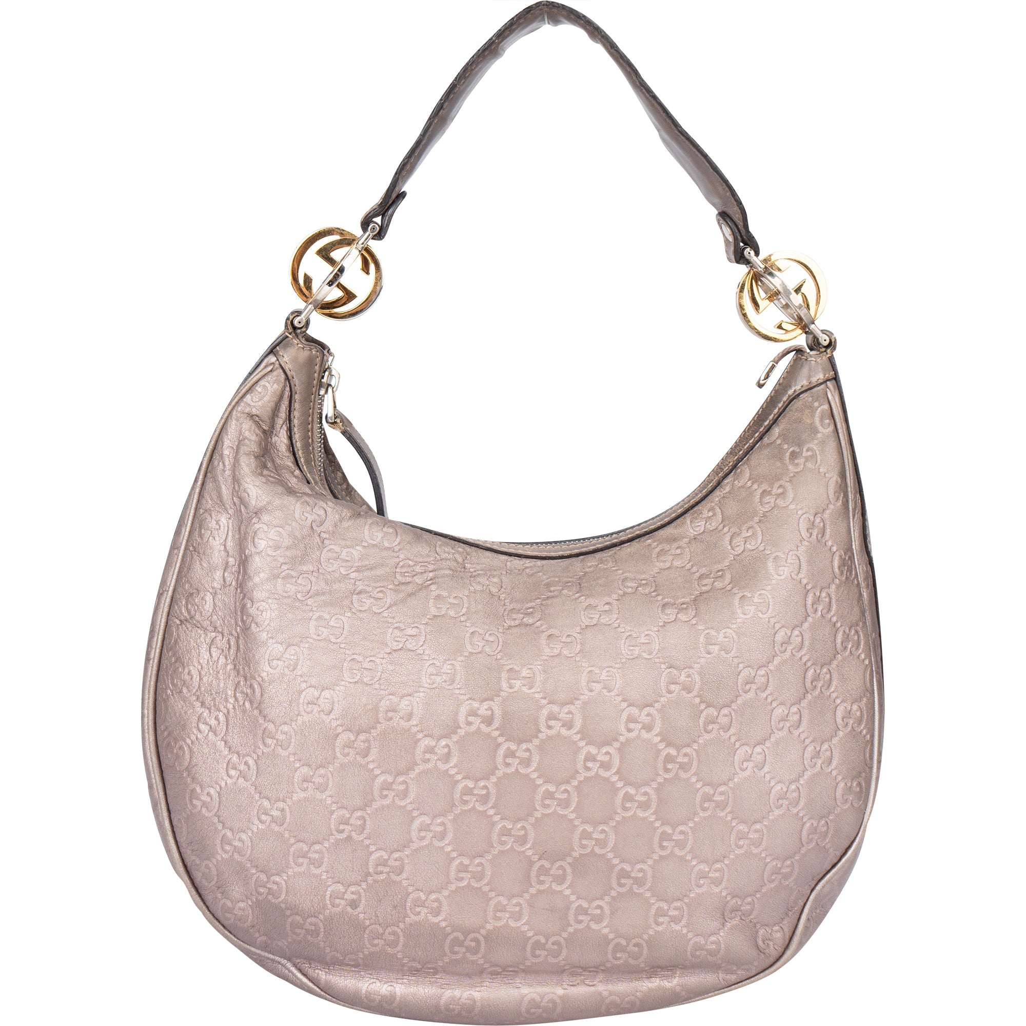 Gucci GG Leather Monogram Twin Handbag – vintage on friday