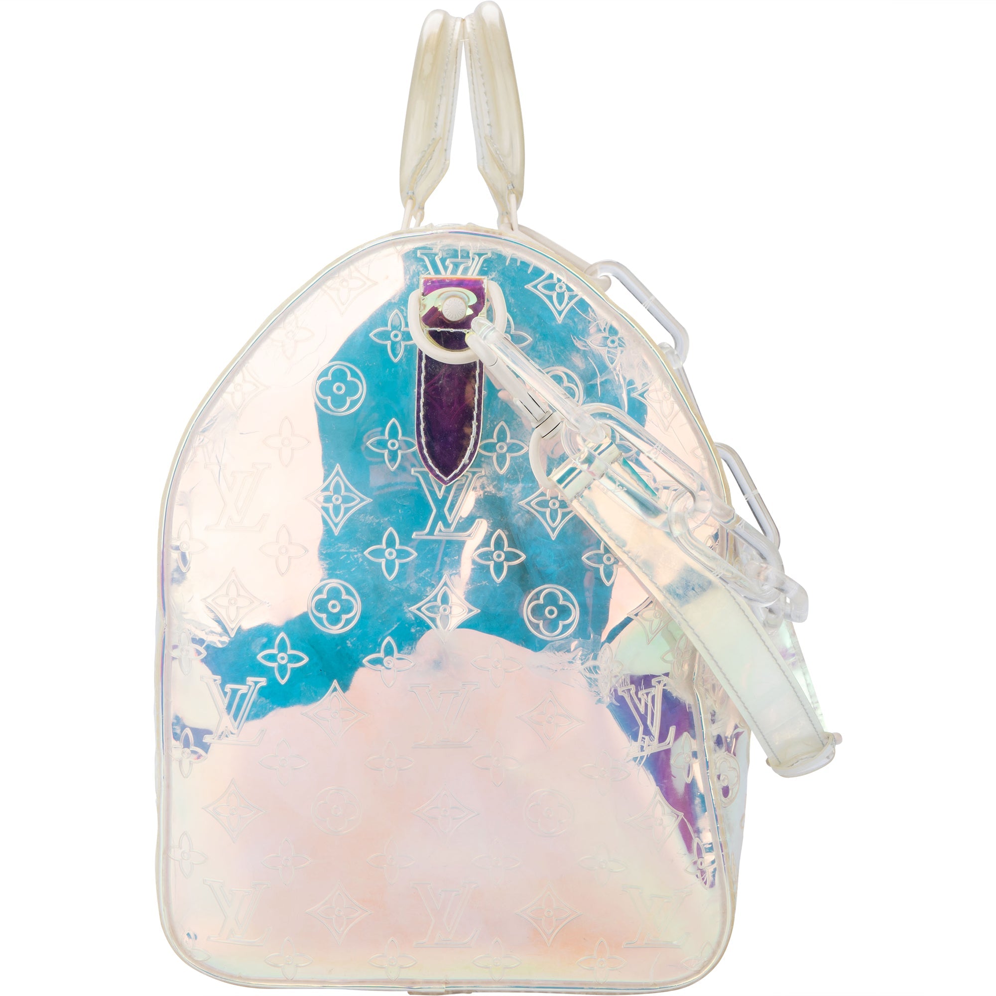 Louis Vuitton Transparent Prism by Virgil Abloh Keepall 50 Bandouliere ...