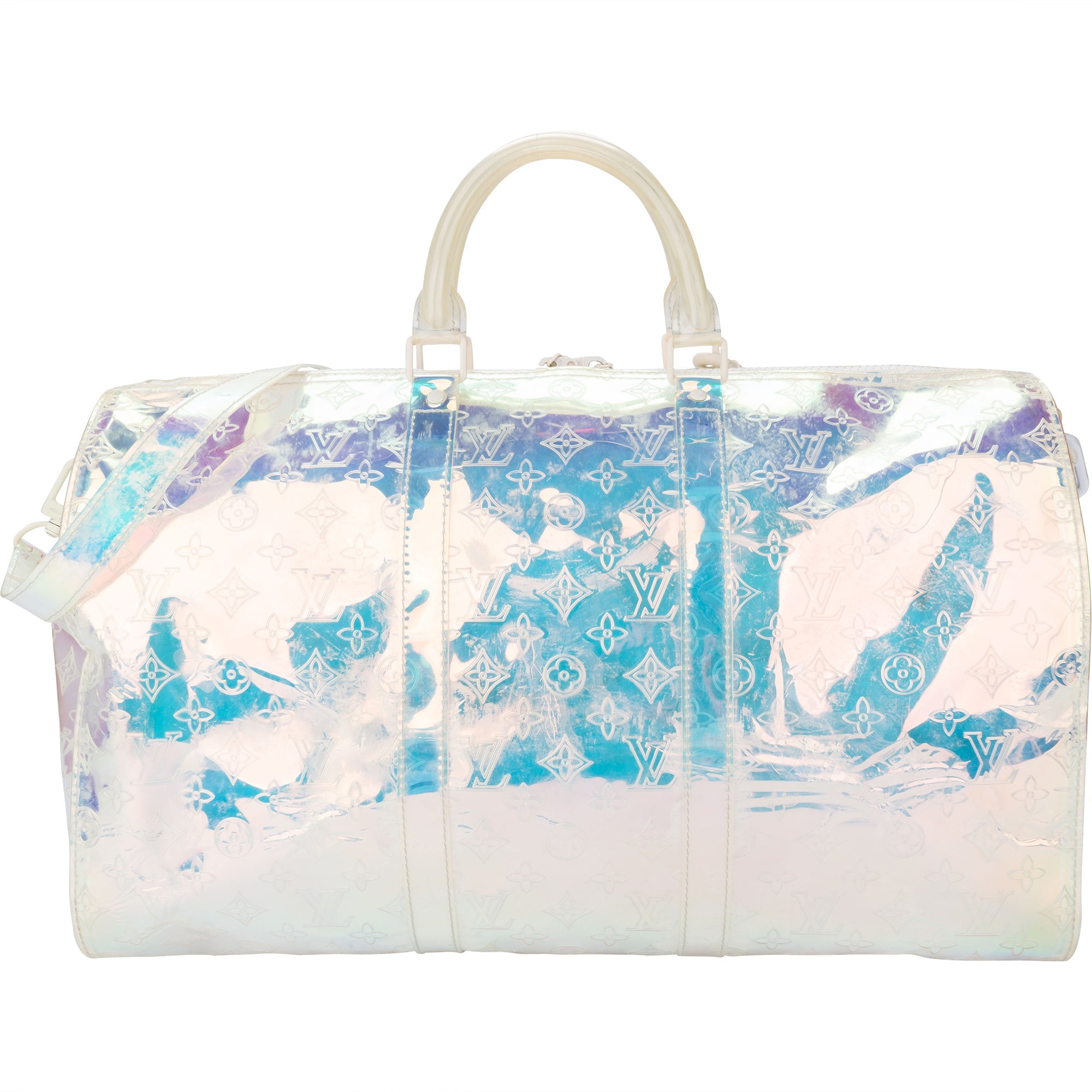Louis Vuitton Transparent Prism by Virgil Abloh Keepall 50 Bandouliere ...