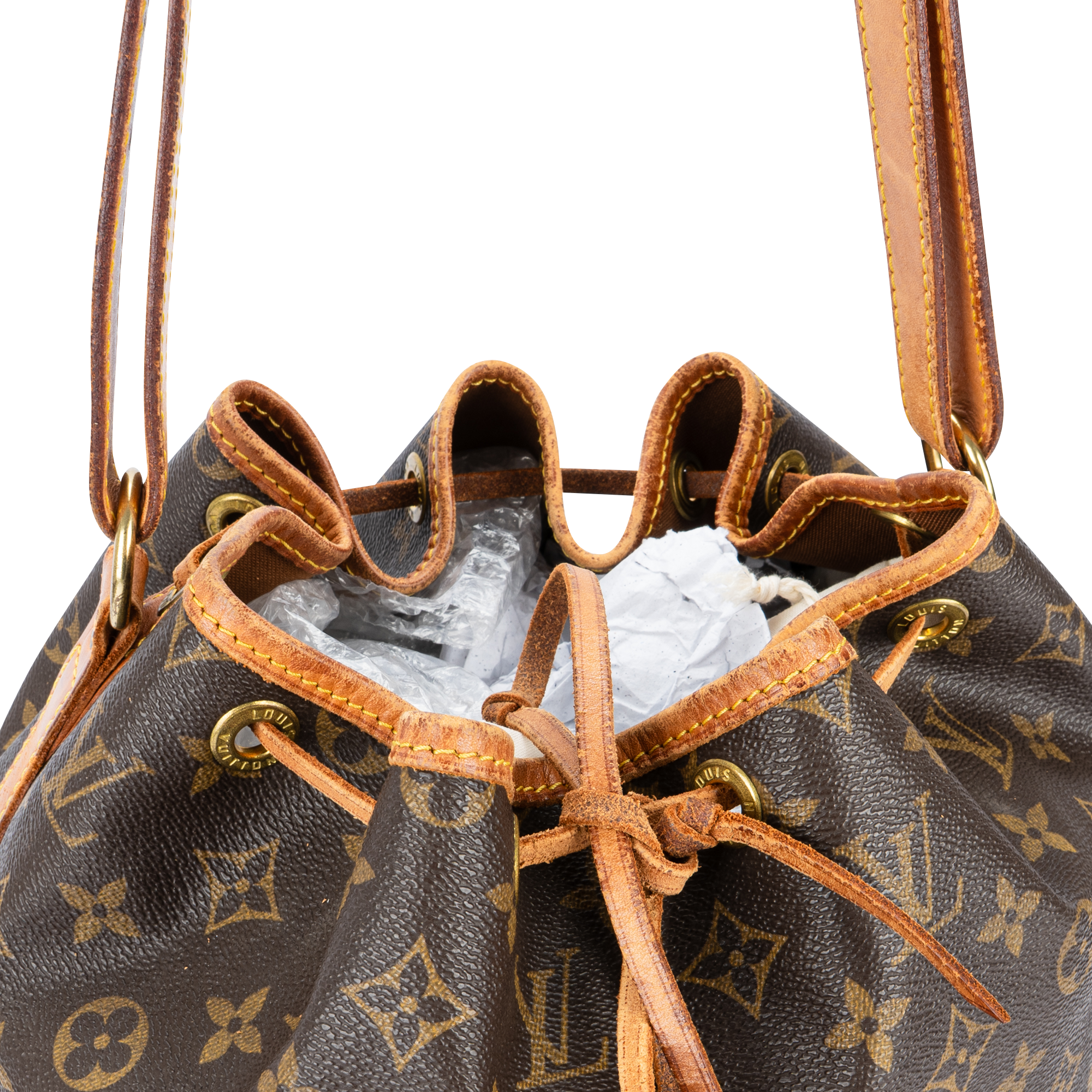 Louis Vuitton Canvas Monogram Sac Noe Grande Shoulder Bag – vintage on ...