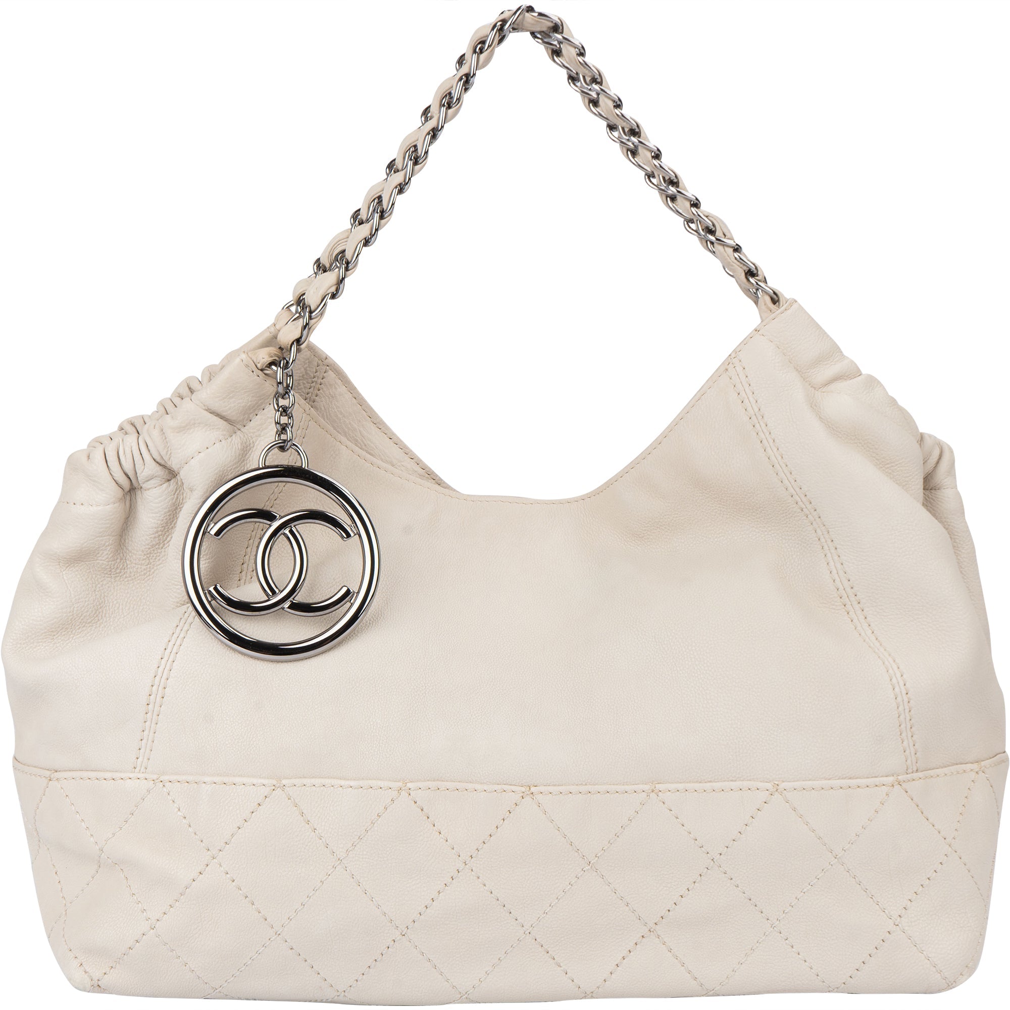 Chanel Stitching Calfskin CC Cabas Handbag – vintage on friday