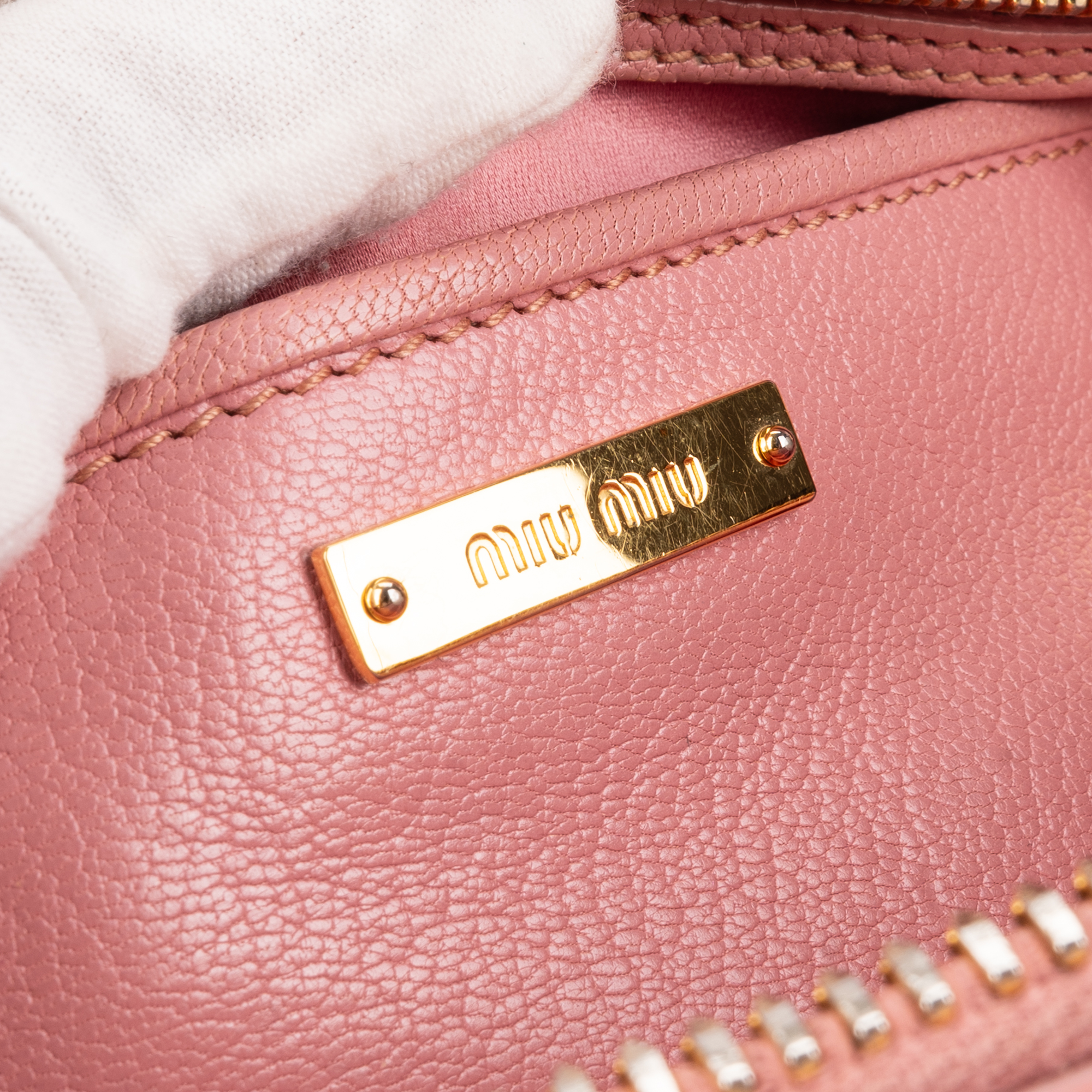 Miu Miu Leather Classic Handbag – vintage on friday