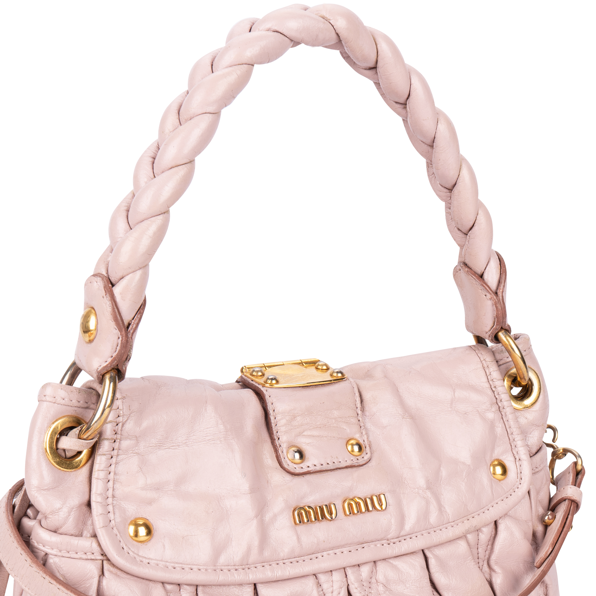 Miu Miu Quilted Leather City Crossbody Handbag – vintage on friday