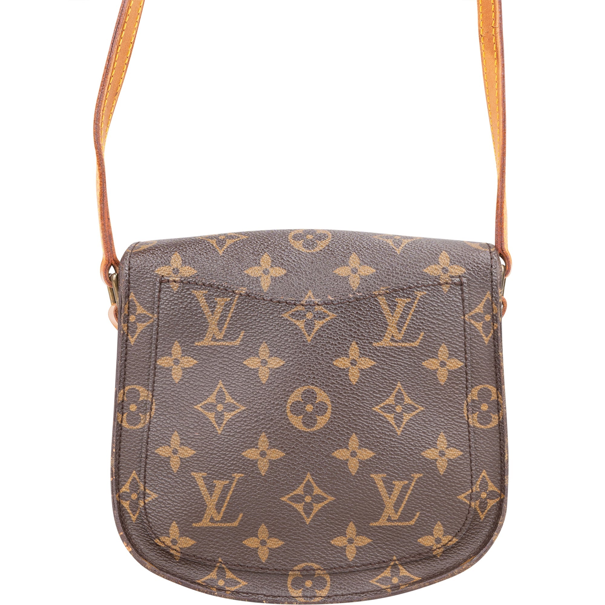 Louis Vuitton Canvas Monogram Saint Cloud PM Crossbody Bag – vintage on ...