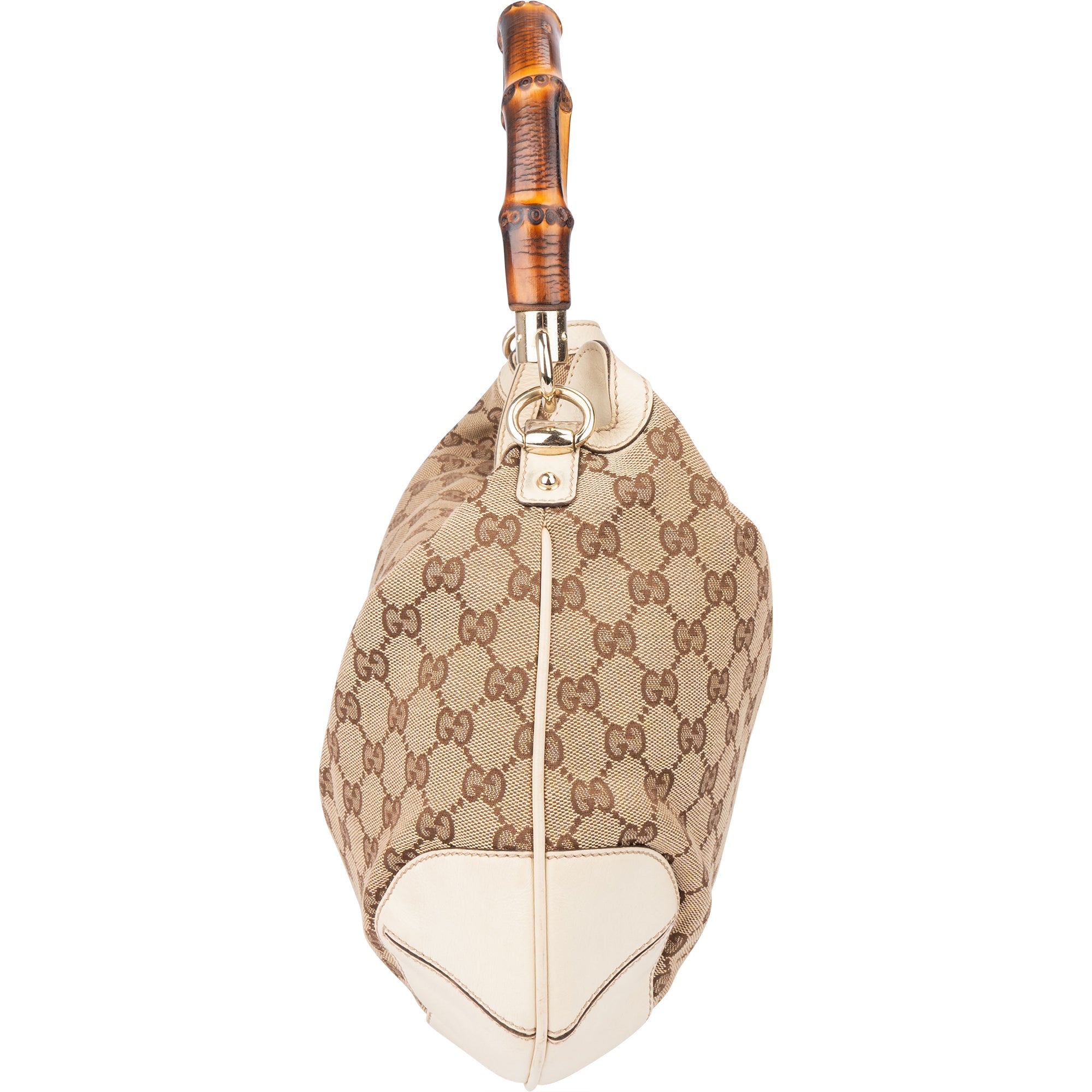 Gucci GG Monogram Bamboo Handbag – vintage on friday