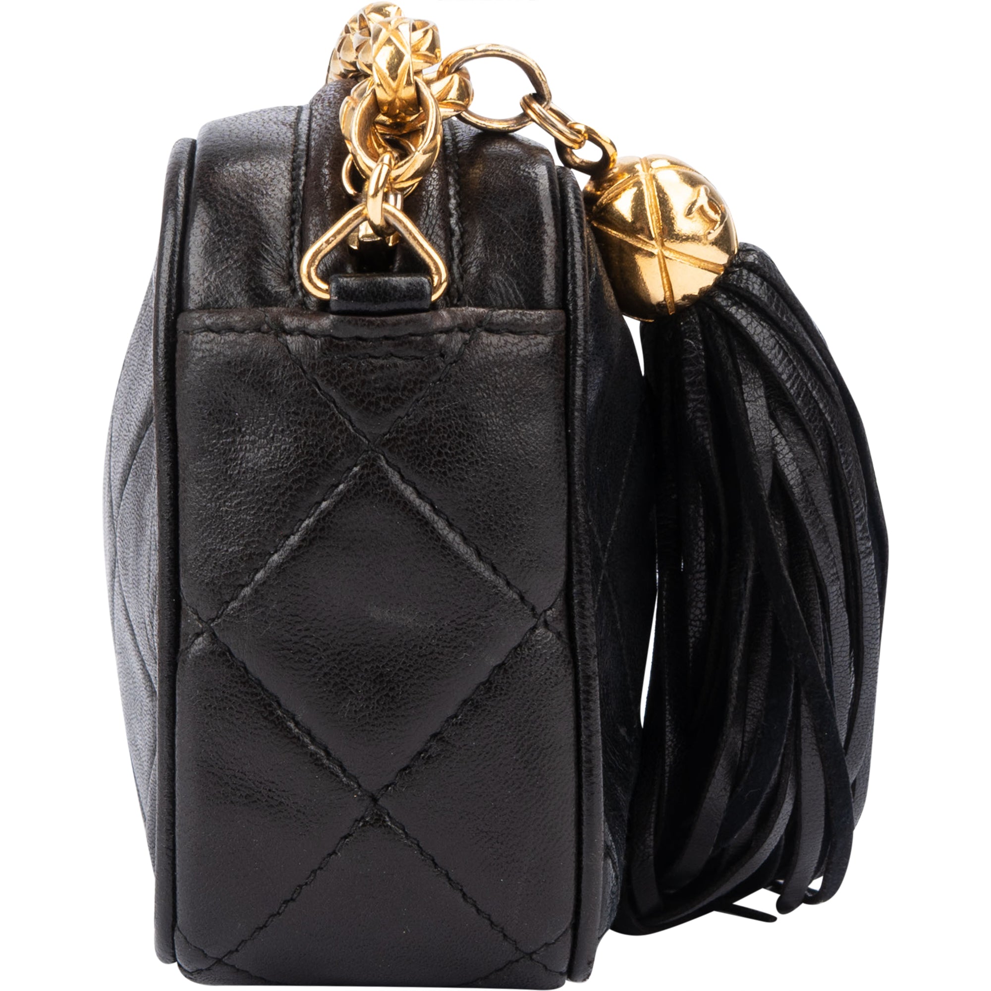 Chanel Quilted Lambskin CC Mini Camera Crossbody Bag – vintage on friday